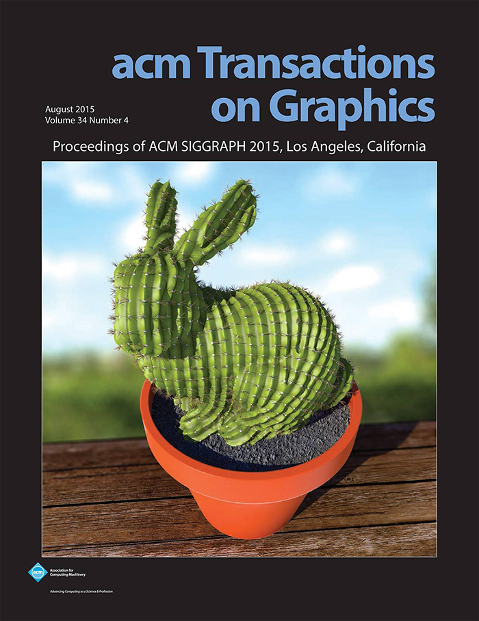 Papers presented at SIGGRAPH 2015 | Department of Computer Science ...