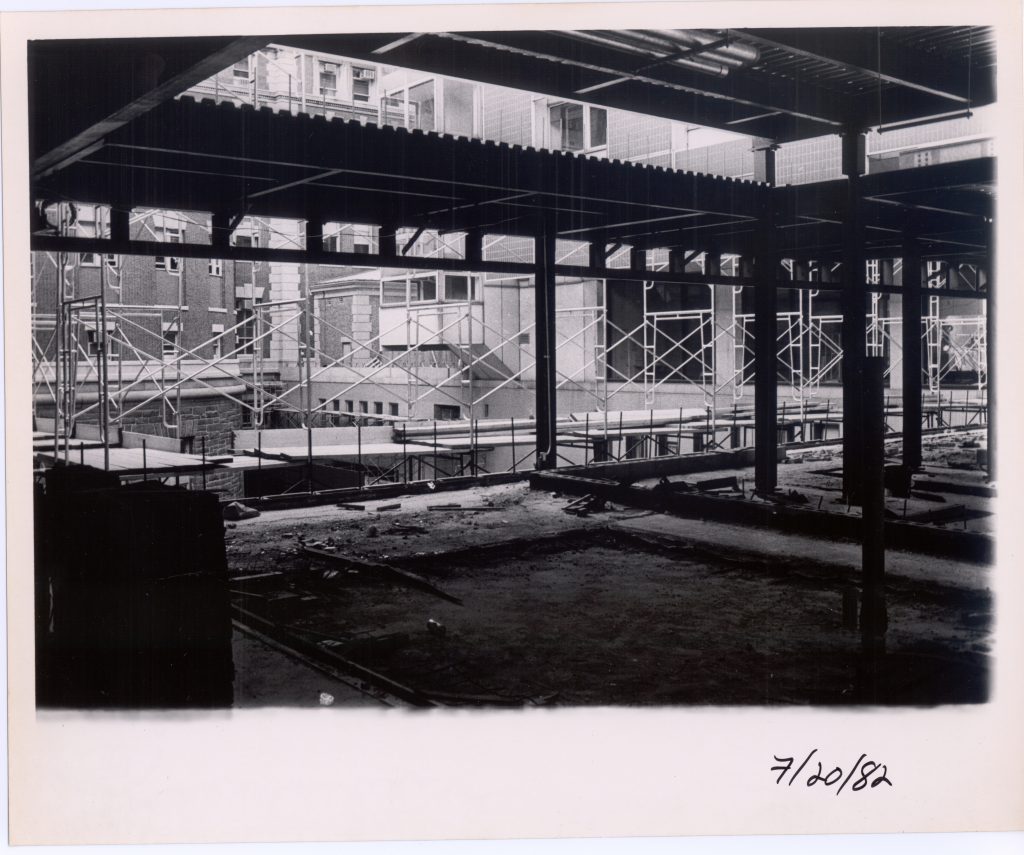 The Construction of CSB – Department Photos